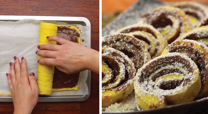 Roulé au nutella : voici comment faire ce gâteau facile et amusant - C'est fait maison