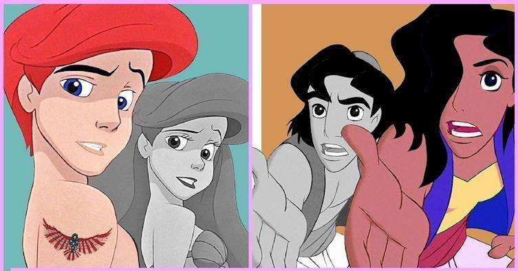 Voici à quoi ressembleraient vos personnages Disney s’ils étaient ...
