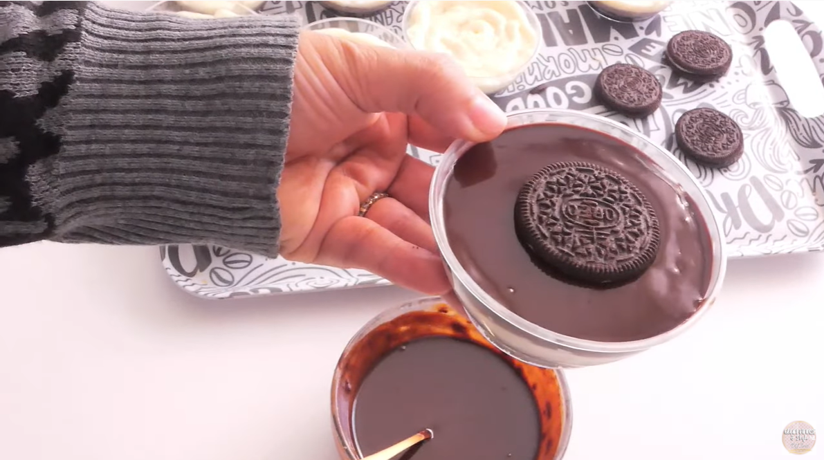 Verrine chocolat OREO : Recette rapide - C'est fait maison