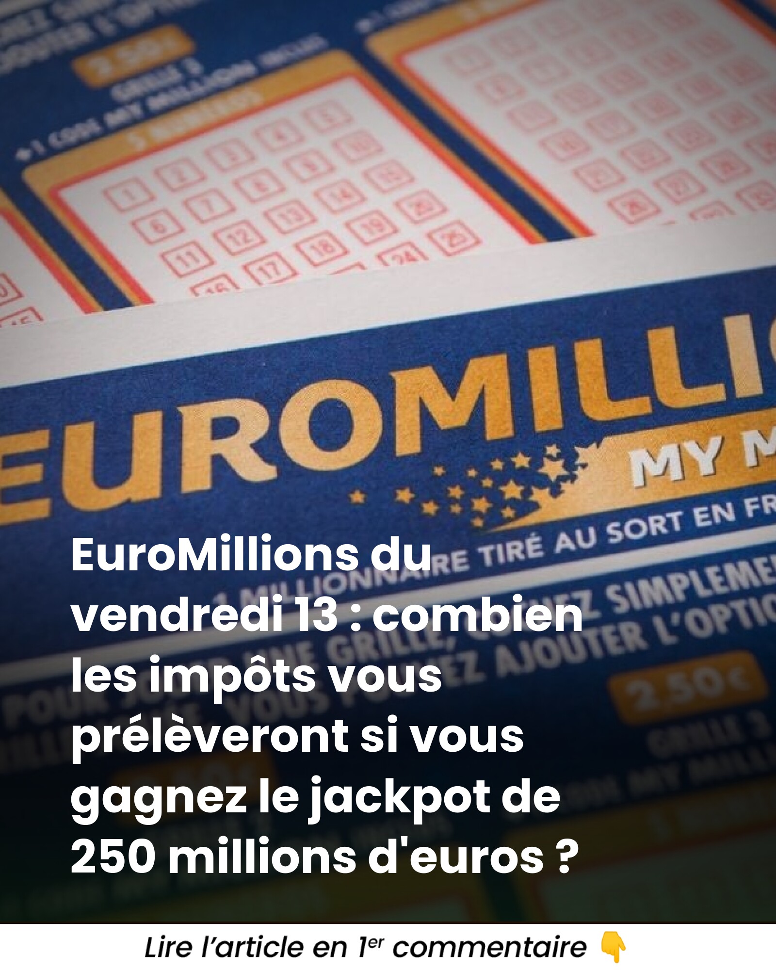 EuroMillions : Que vous restera-t-il vraiment si vous gagnez les 250 ...
