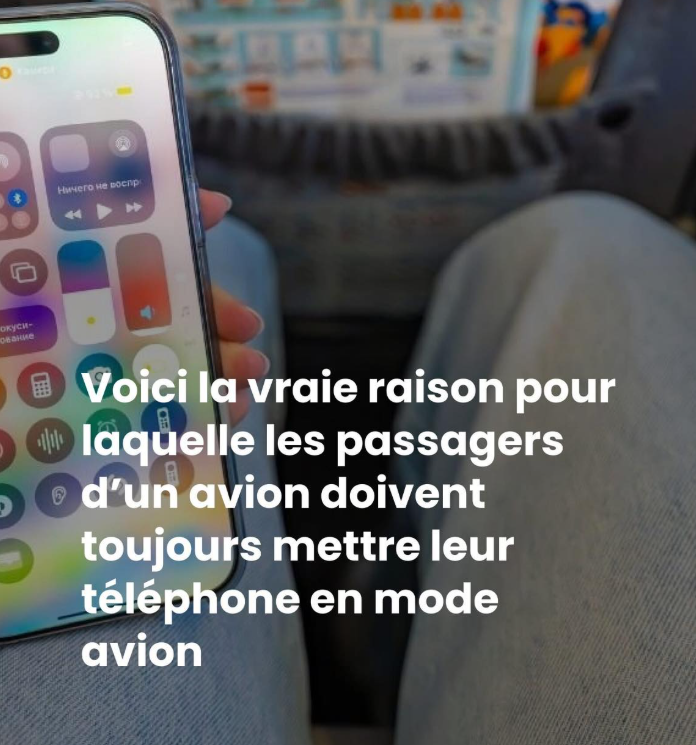 Pourquoi faut-il vraiment activer le mode avion pendant un vol ? - C ...